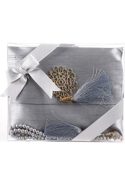 As Kutu Çantalı Şantuk Yasin & Inci Tes. Gri