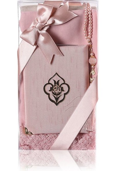 Pamuk Seccade Yasin Inci Tasarım Tespih Güpüprlü Şal Pudra Pamuk Seccade Yasin Inci Tasarım Tespih Güpüprlü Şal Pudra