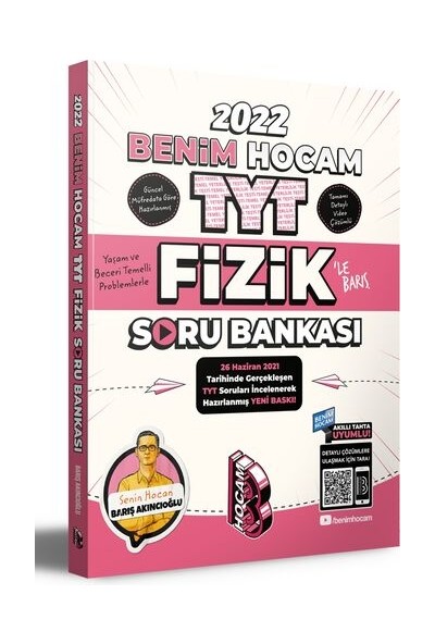 Benim Hocam TYT 2022 Fizik Soru Bankası - Barış Akıncıoğlu
