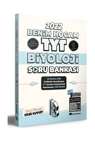 Benim Hocam TYT 2022 Biyoloji Soru Bankası - Dilek Kuvvet