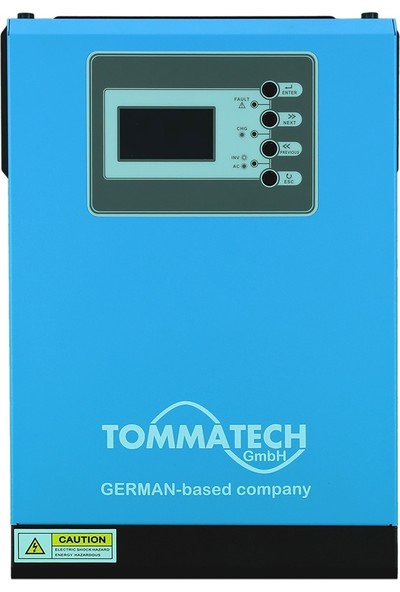 Tommatech New 1k 12V Mppt 1000W Akıllı Inverter Tommatech New 1k 12V Mppt 1000W Akıllı Inverter