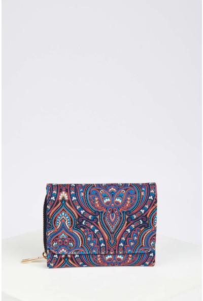 DeFacto Kadın Desenli Suni Deri Cüzdan M5632Azns
