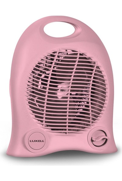 Luxell LX-6441 Fanlı Isıtıcı Pembe