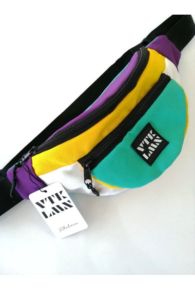 Vatkalimon Mint Sarı Renkli Omuz ve Bel Çantası Vatkalimon Mint Sarı Renkli Omuz ve Bel Çantası