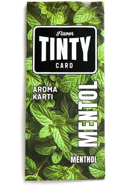Mentol Aroma Kartı Gıda Aroması