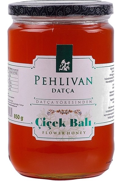 Pehlivan Datça Doğal Süzme Çiçek Balı - 850 gr Pehlivan Datça Doğal Süzme Çiçek Balı - 850 gr