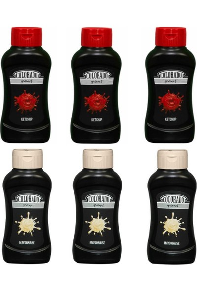 Colorado Ketçap Mayonez 6'lı Colorado Ketçap Mayonez 6'lı