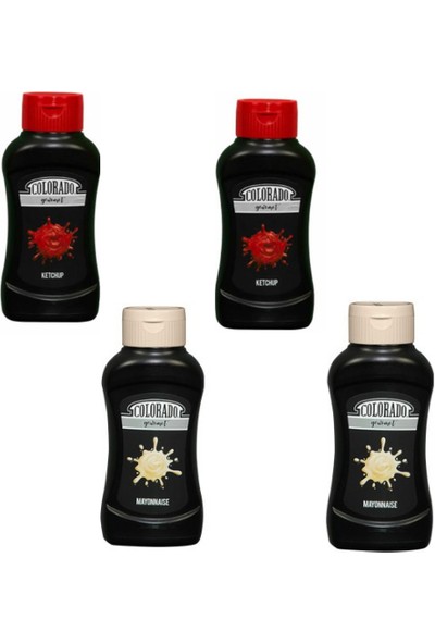 Colorado Ketçap Mayonez 4'lü Colorado Ketçap Mayonez 4'lü
