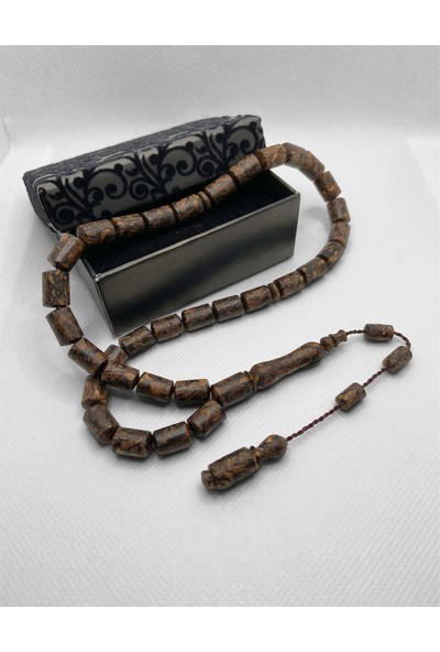 Kehribar Store Kahve Tesbih Sistem Takımlı