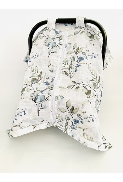 juniperus Okaliptus Müslin Puset Örtüsü Fermuarlı