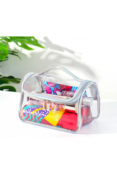 Lifeenjoy Suya Dayanıklı Şeffaf Pvc Kozmetik Çantası Makyaj Organizatörü (Yurt Dışından) Lifeenjoy Suya Dayanıklı Şeffaf Pvc Kozmetik Çantası Makyaj Organizatörü (Yurt Dışından)
