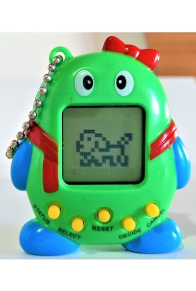 Nostaljik Lezzetler Nostaljik Sevimli Sanal Bebek Yeşil