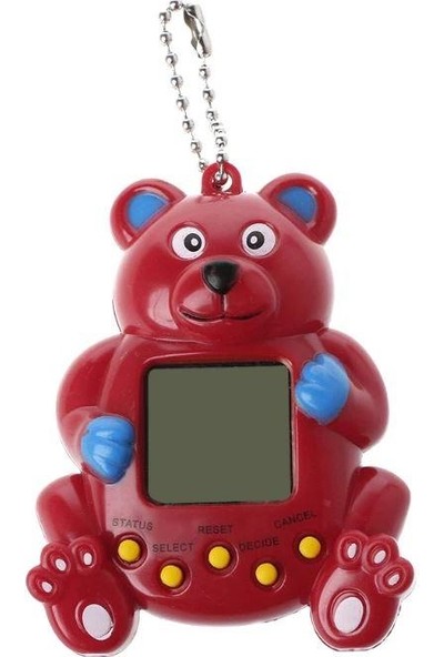 Nostaljik Lezzetler Nostaljik Sevimli Ayıcık Sanal Bebek Kırmızı