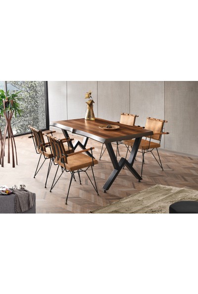 Kütük Masa Takımı