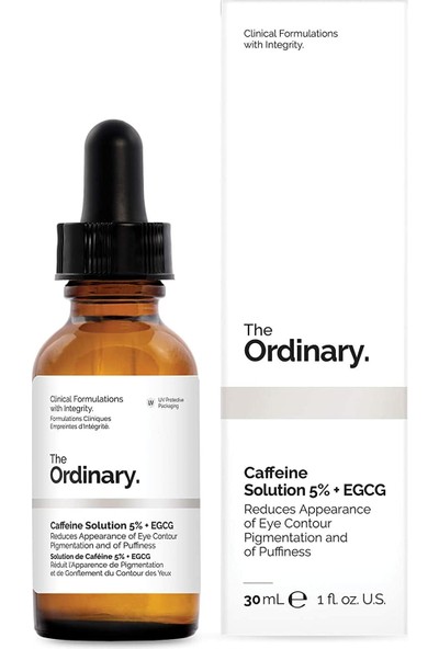 The Ordinary Göz Altı Morlukları ve Şişkinlikler Için Caffeine Solution 5% The Ordinary Göz Altı Morlukları ve Şişkinlikler Için Caffeine Solution 5%