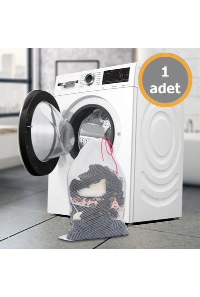 Mor Bebe 1 Adet Çamaşır Yıkama Filesi Renkli Ipli 40X60 cm (Büyük Boy) Mor Bebe 1 Adet Çamaşır Yıkama Filesi Renkli Ipli 40X60 cm (Büyük Boy)