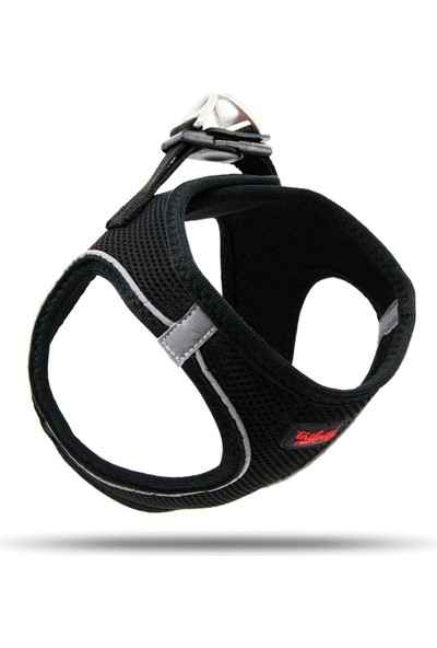 Tailpetz Airmesh Siyah Göğüs Tasması L