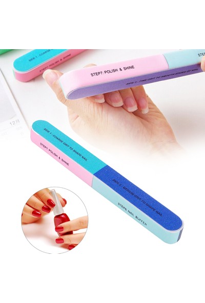 Xolo 7 Yönlü Profesyonel Manikür Pedikür Törpüsü Step By Step