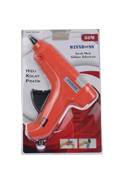 Winnboss 60W Silikon Tabancası Açma Kapama Tuşlu Winnboss 60W Silikon Tabancası Açma Kapama Tuşlu