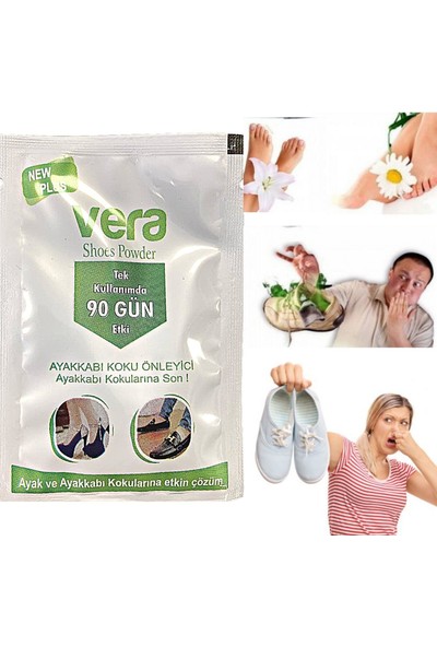 Vera Ayak Kokusu Giderici Ayakkabı Içi Koku Önleyici 1 Paket - 10 gr Vera Ayak Kokusu Giderici Ayakkabı Içi Koku Önleyici 1 Paket - 10 gr