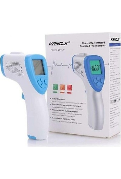 Kangji Toredostore Kangjı GQ-129 Temassız LCD Kızılötesi Ateş Ölçer Termometre
