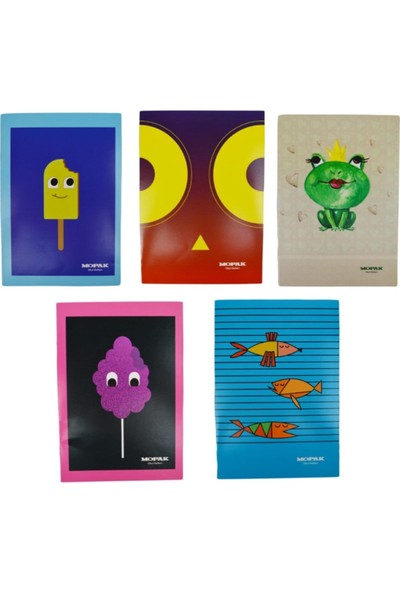 Mopak Mopak A5 40 Yaprak Karton Kapak Dikişli 3 Kareli 2 Çizgili Defter Mopak Mopak A5 40 Yaprak Karton Kapak Dikişli 3 Kareli 2 Çizgili Defter