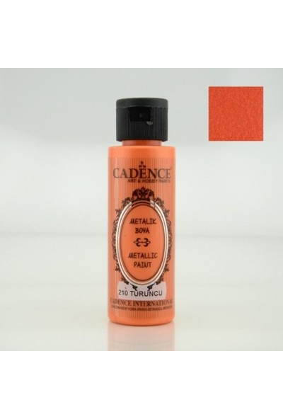 Cadence 210 Turuncu 70ML Metalik Boya Cadence 210 Turuncu 70ML Metalik Boya