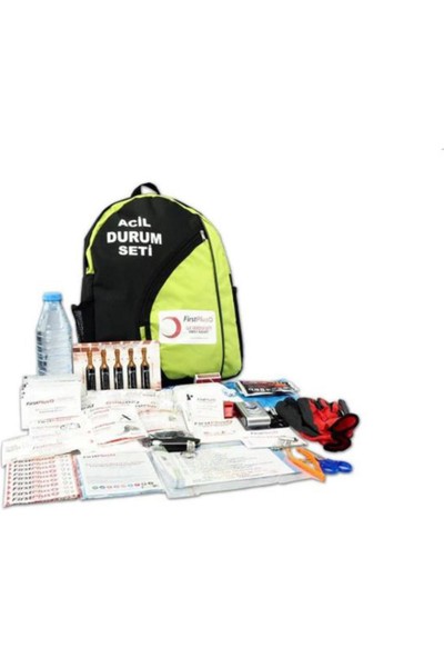 Firstplus Ekstra FP09.102 87 Parça Deprem Afet ve Ilk Yardım Çantası Acil Durum Seti Firstplus Ekstra FP09.102 87 Parça Deprem Afet ve Ilk Yardım Çantası Acil Durum Seti