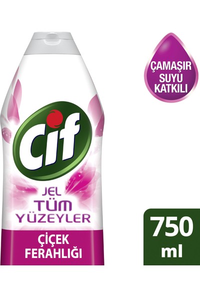 Cif Jel Tüm Yüzeyler Çiçek Ferahlığı 750 ML