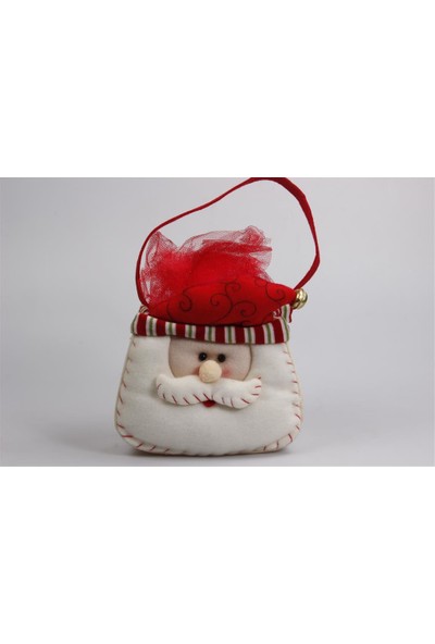 Mıss Gaya Yılbaşı Hediyelik Süs Noel Baba Figürlü Çanta