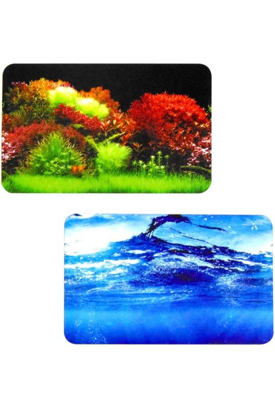 Naturel Color Akvaryum Arka Fon Manzara Çift Taraflı Okyanus Bitki 3 Boyutlu 40 cm 1 M Naturel Color Akvaryum Arka Fon Manzara Çift Taraflı Okyanus Bitki 3 Boyutlu 40 cm 1 M