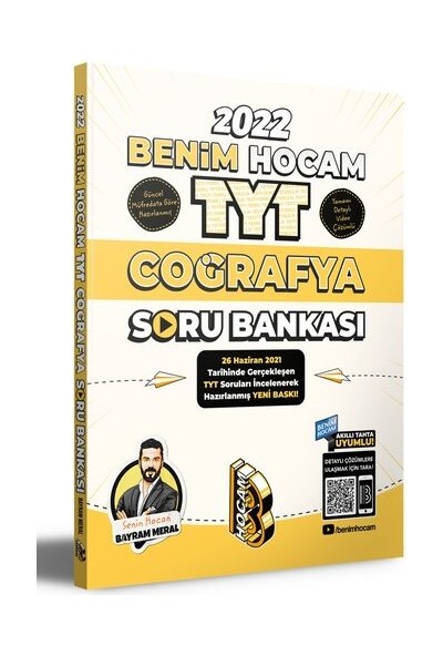 Benim Hocam TYT 2022 Coğrafya Tamamı Video Çözümlü Soru Bankası Benim Hocam TYT 2022 Coğrafya Tamamı Video Çözümlü Soru Bankası