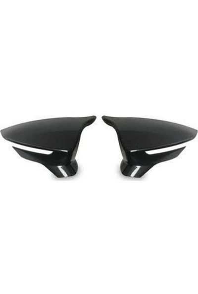 Seat Leon 2012 - 2020 Yarasa Ayna Kapağı ( Piona Black )