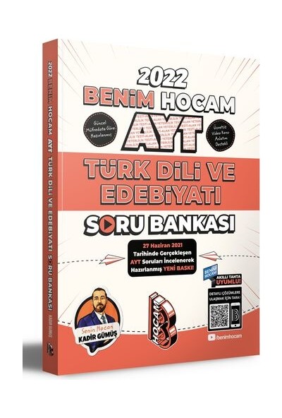 Benim Hocam AYT 2022 Türk Dili ve Edebiyatı Soru Bankası - Kadir Gümüş
