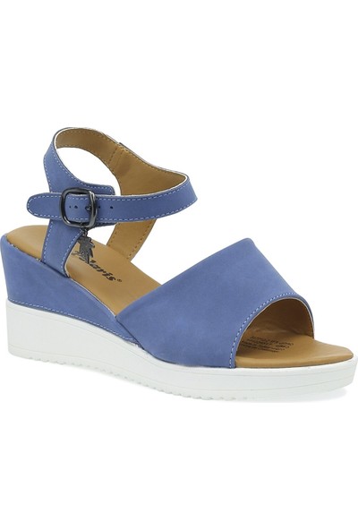 Polaris 317712.Z 1Fx Mavi Kadın Sandalet