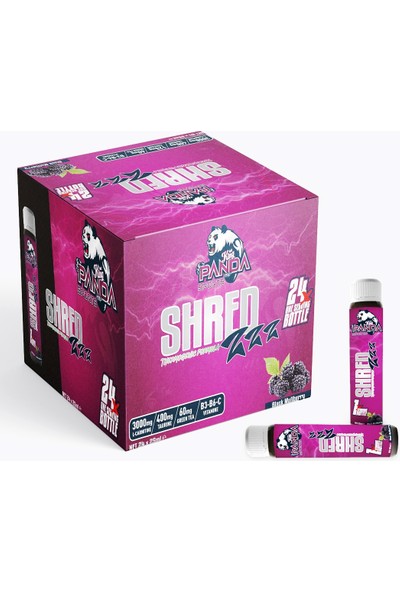 King Panda Sports Shredz Thermo 3000 Mg Shot 24 Ampül King Panda Sports Shredz Thermo 3000 Mg Shot 24 Ampül