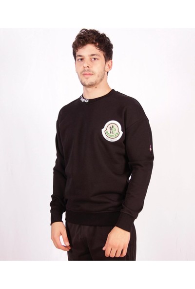 Palm Erkek Siyah Sweatshirt