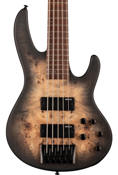 Esp Ltd D-5 Black Natural Burst Satin Bas Gitar