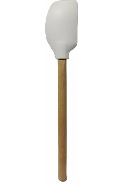 Baroness Ahşap Saplı Silikon Spatula 30 cm Baroness Ahşap Saplı Silikon Spatula 30 cm