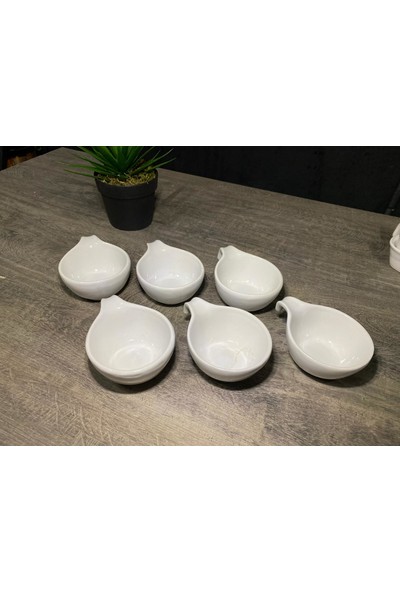 Alper Home Seramik Kulplu Çerezlik 6lı