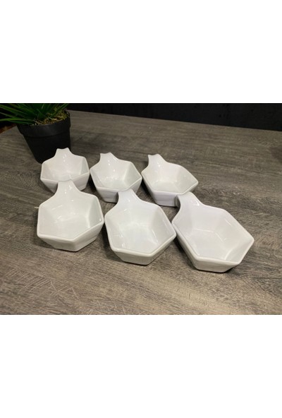 Alper Home Seramik Kulplu Çerezlik 6lı