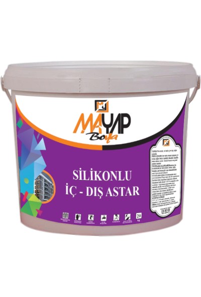 Mayap Boya Silikonlu Iç Dış Astar (Dolgulu) 20KG