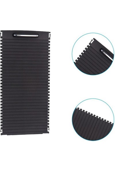 Moda Mercedes W204 - W212-C180-C200 Orta Konsol Bardaklık Perdesi