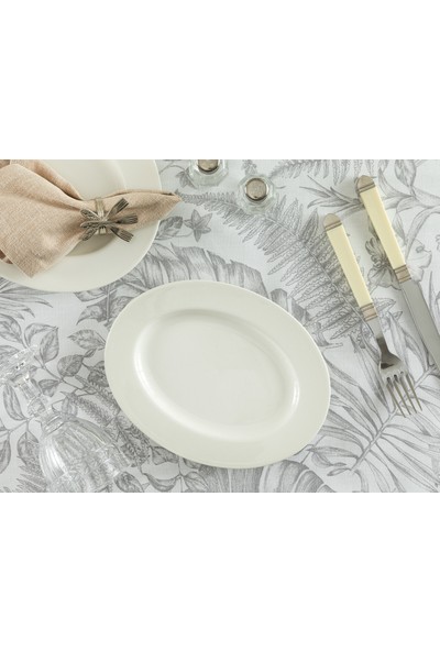 Madame Coco Bateau New Bone Kayık Tabak - 24CM