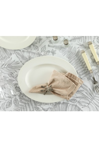 Madame Coco Bateau New Bone Kayık Tabak - 28CM Madame Coco Bateau New Bone Kayık Tabak - 28CM