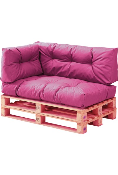 Elyaf Sepeti Dış/iç Mekan Palet Minderi Seti Takımı(Set 3: Pembe) Elyaf Sepeti Dış/iç Mekan Palet Minderi Seti Takımı(Set 3: Pembe)