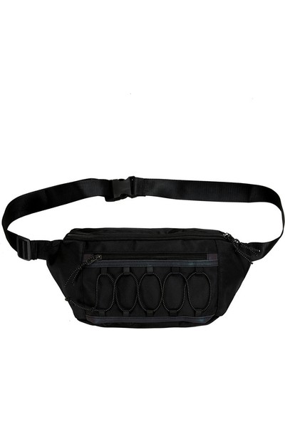 Qualife Erkekler Her Maç Rahat Göğüs Çantası Takımları Basit Bel Çantası Küçük El Çantası-Siyah (Yurt Dışından) Qualife Erkekler Her Maç Rahat Göğüs Çantası Takımları Basit Bel Çantası Küçük El Çantası-Siyah (Yurt Dışından)