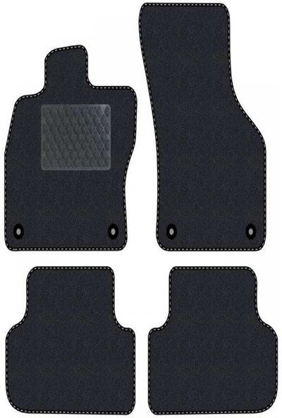 Tegin Mercedes Cla 2013 ve Sonrası Siyah Halı Siyah Kenar Baklava Topuk 2250 gr Paspas Tegin Mercedes Cla 2013 ve Sonrası Siyah Halı Siyah Kenar Baklava Topuk 2250 gr Paspas