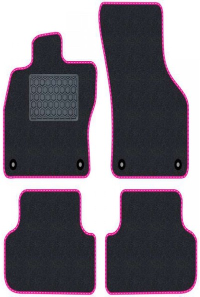 Tegin Nissan X-Trail 2014 ve Sonrası Siyah Halı Pembe Kenar Petek Topuk 2250 gr Paspas Tegin Nissan X-Trail 2014 ve Sonrası Siyah Halı Pembe Kenar Petek Topuk 2250 gr Paspas
