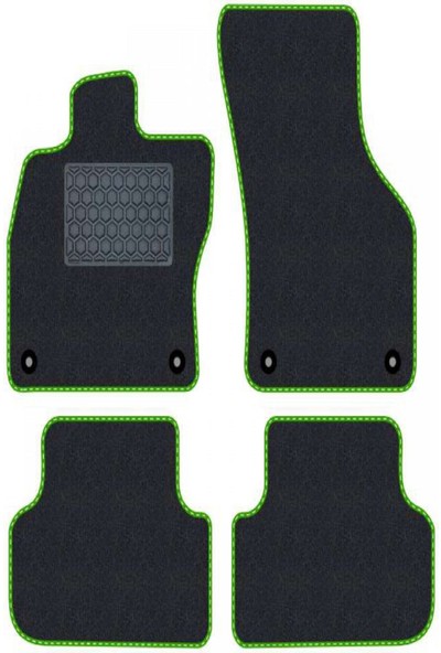 Tegin Volkswagen Polo 6n1 1994-2000 Siyah Halı Yeşil Kenar Petek Topuk 2250 gr Paspas Tegin Volkswagen Polo 6n1 1994-2000 Siyah Halı Yeşil Kenar Petek Topuk 2250 gr Paspas
